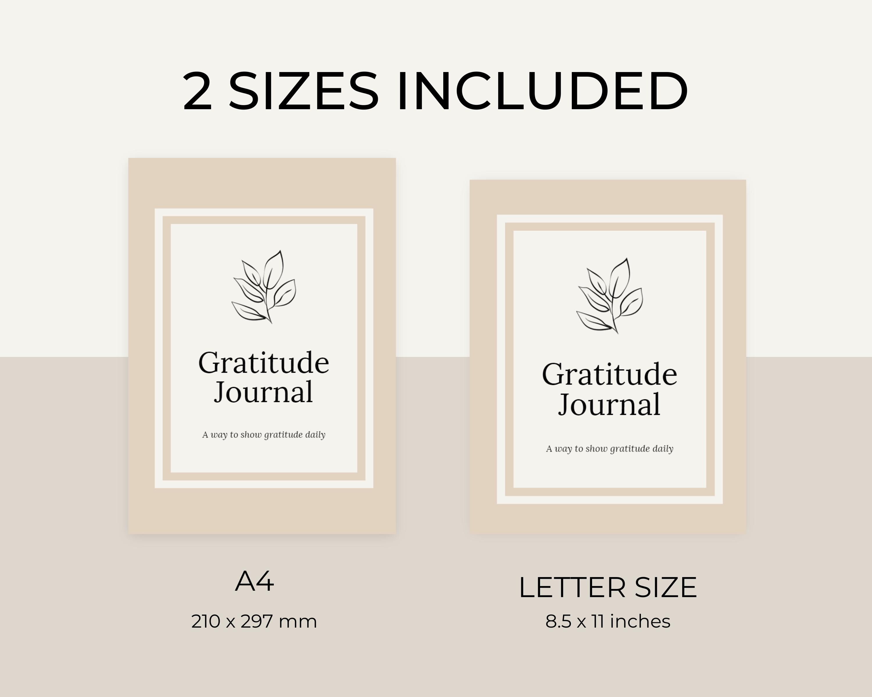 Gratitude Journal Printable Workbook 20-page Guide for Building a Daily ...