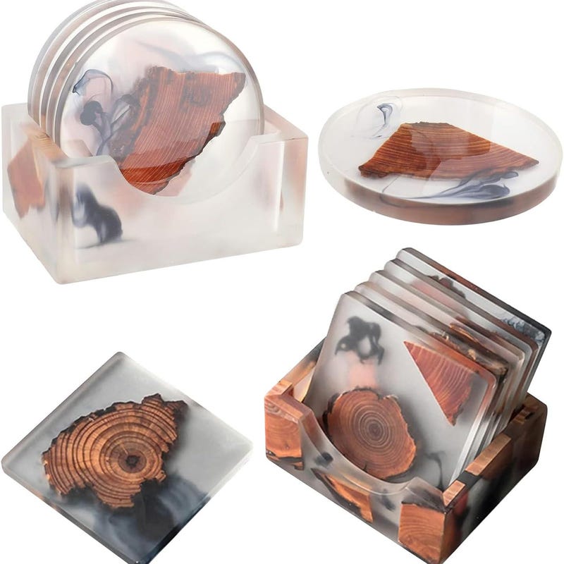 Wood Coasters Epoxy - Etsy