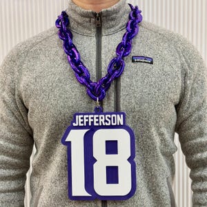 Justin Jeffersons Necklace - Etsy