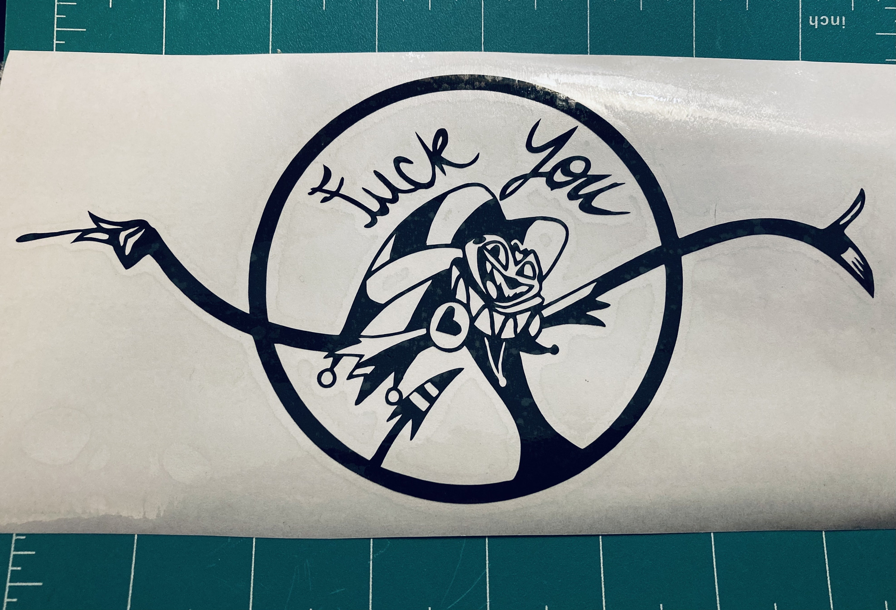 Fizzarolli Fck You Permanent Vinyl Decal - Etsy