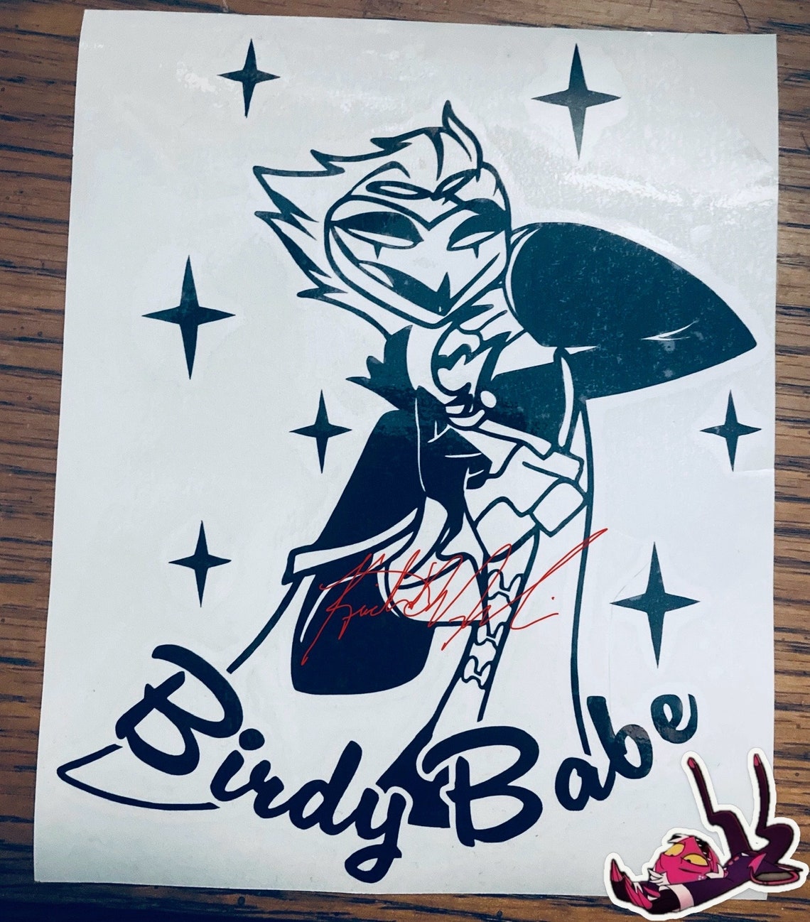 Stolas Birdy Babe Permanent Vinyl Decal - Etsy