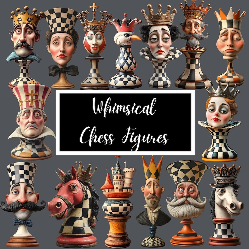 Ephemera Chess - Etsy