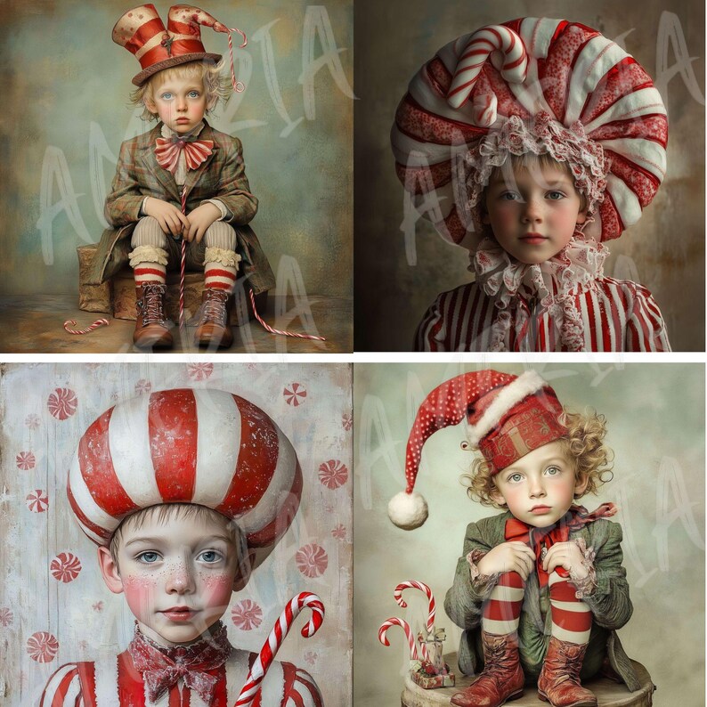 Peppermint Party - Candy Cane People Clipart: Christmas PNG Images ...