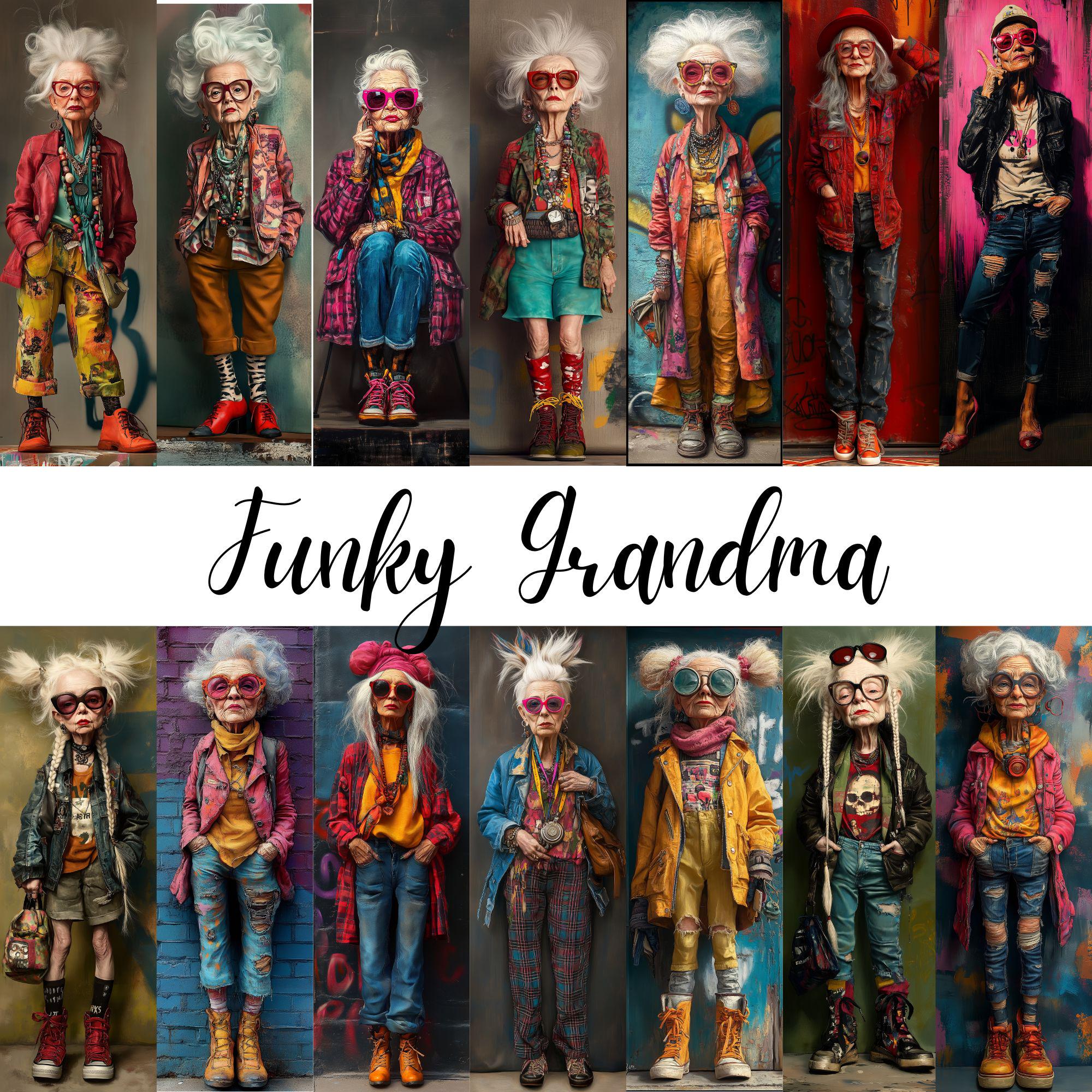 Funky Grandma : 50 Rockstar-inspired Graffiti Bookmarks Mixed Media Art ...