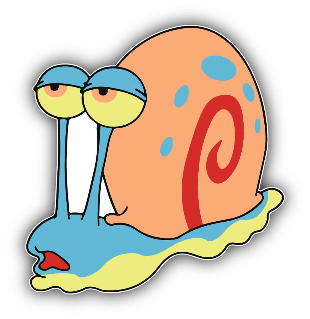 Spongebob Gary the Snail Vinyl Decal / Sticker 10 Sizes Free Shipping ...