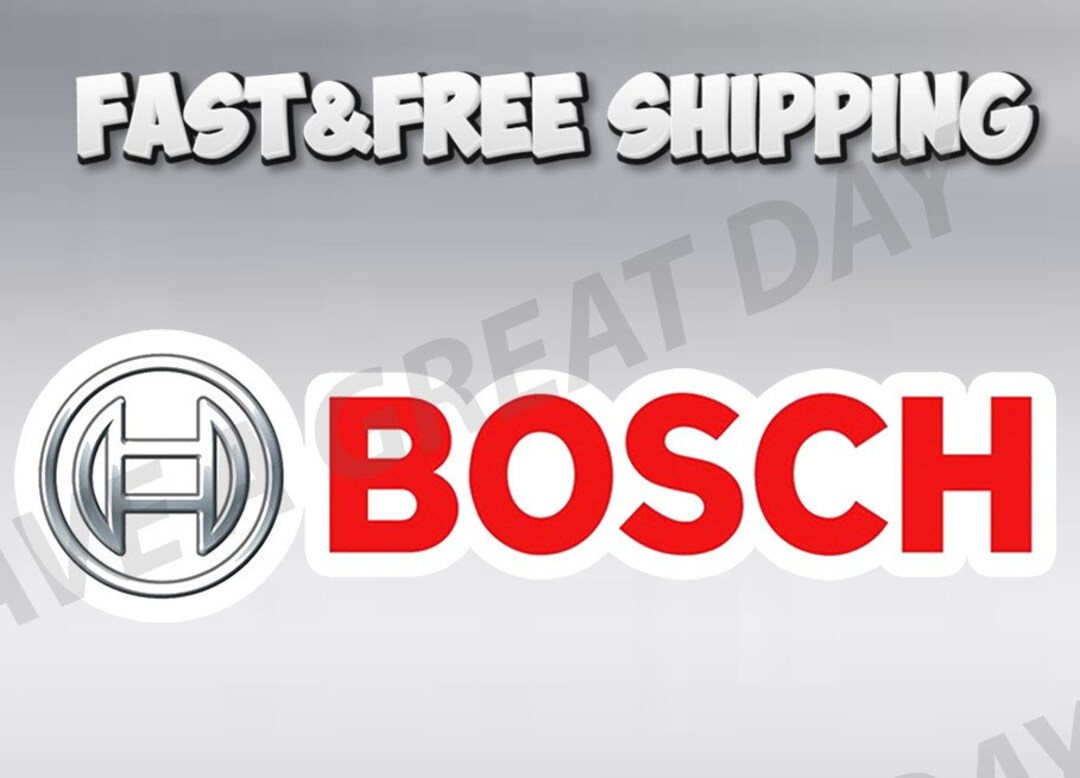 Bosch Tools Sticker Logo Vinyl Decal / Sticker 10 Sizes Free Shipping ...