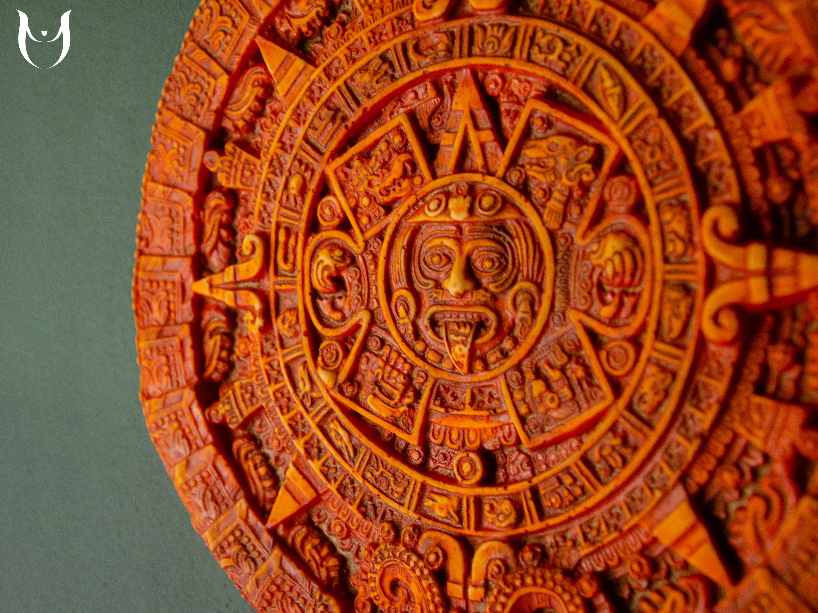 Aztec Calendar Wall Art Aztec Gift, Mayan Calendar, Gift Astrology ...