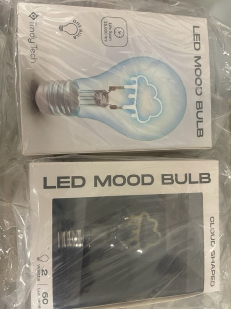 Led Mood Cloud Bulb, TT-A60CLDU,2 WATTS 60 LUMENS - Etsy