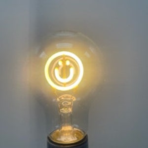 Smiley LED Bulb, TT-A60SML - Etsy