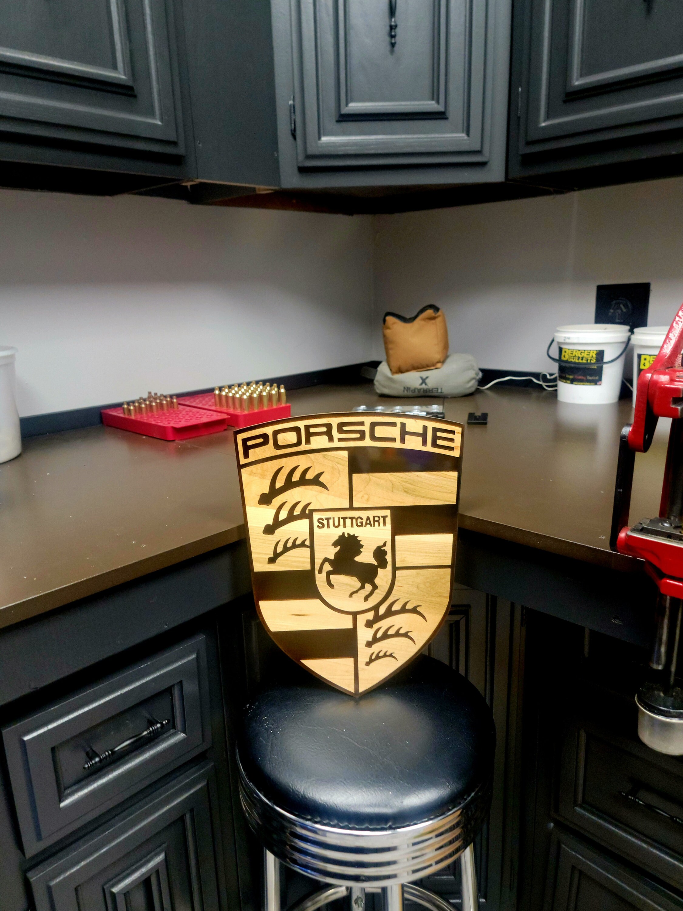 Custom Porsche Logo Wood Wall Art Ideal Gift for Him, Porsche Lover ...