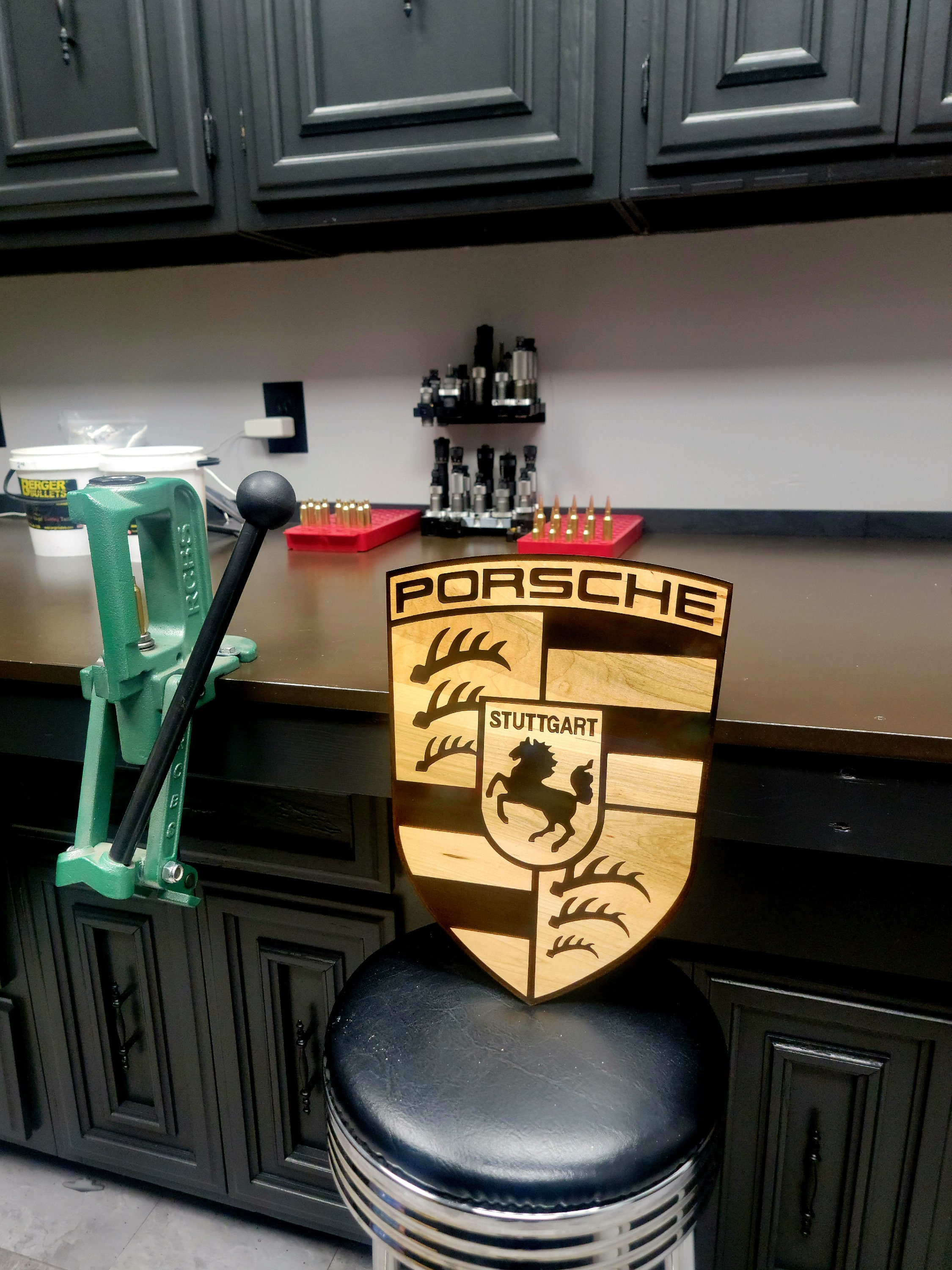 Custom Porsche Logo Wood Wall Art Ideal Gift for Him, Porsche Lover ...