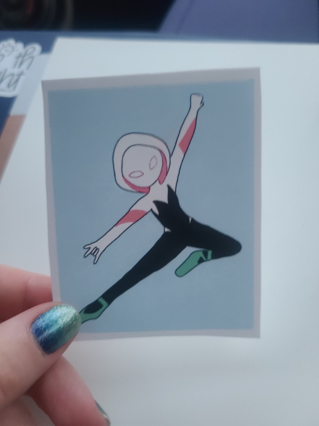 Spider Gwen Sticker Etsy