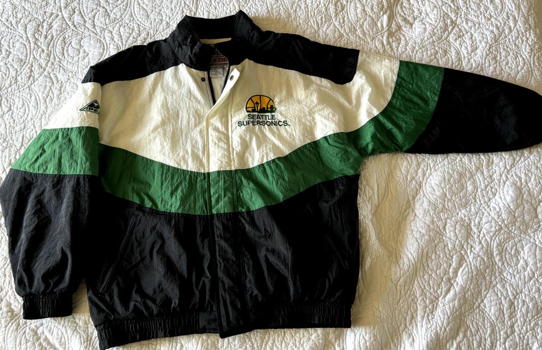 Vintage Seattle Supersonics Apex One Jacket - Etsy