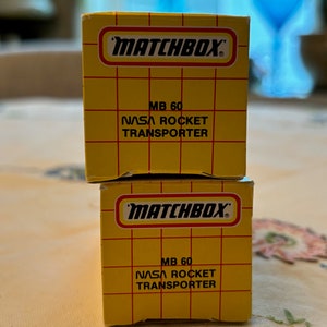 Matchbox #60 NASA Rocket Transporter - Etsy