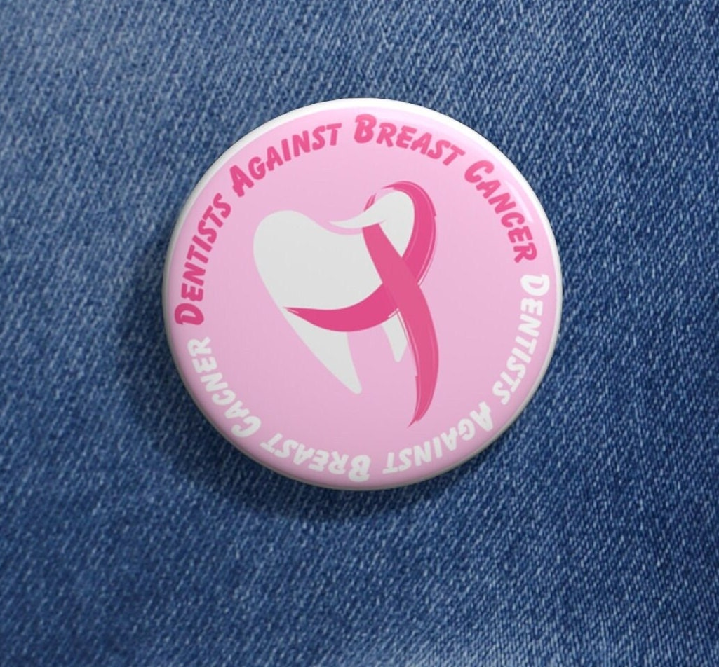 Dental Office Breast Cancer Awareness Pins, Breast Cancer Awareness ...