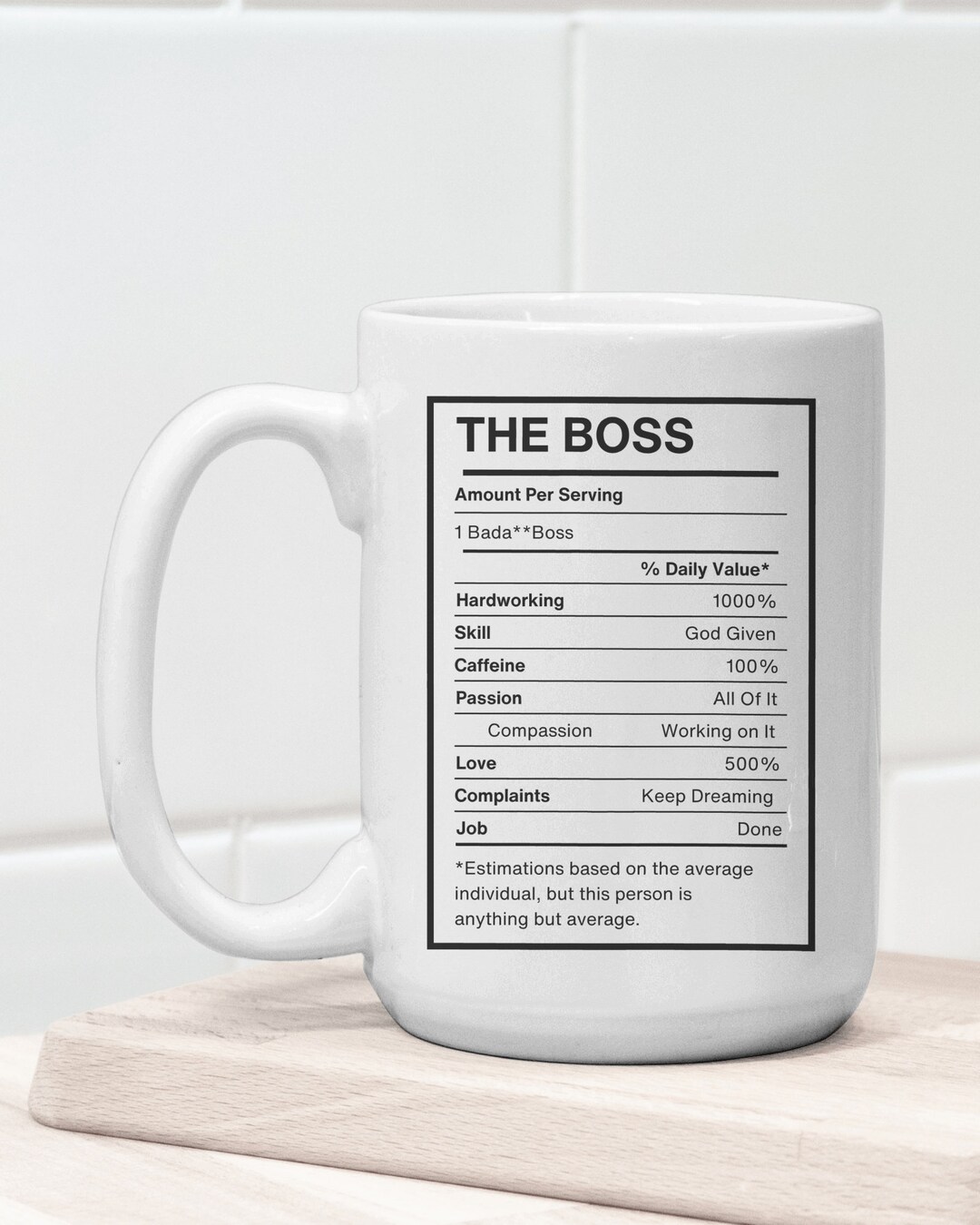 Funny Coffee Mug for Boss Office Gift for Employee Christmas Present ...