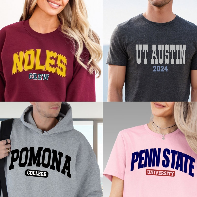 College Shirt - Etsy