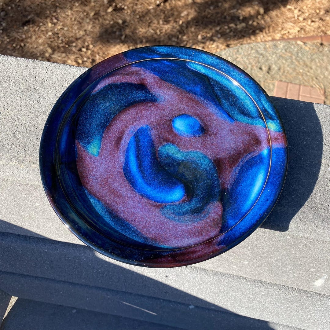 Galaxy Plate - Handmade Ceramic Plate - Etsy