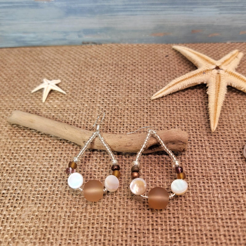 Earth Tone Earrings - Etsy