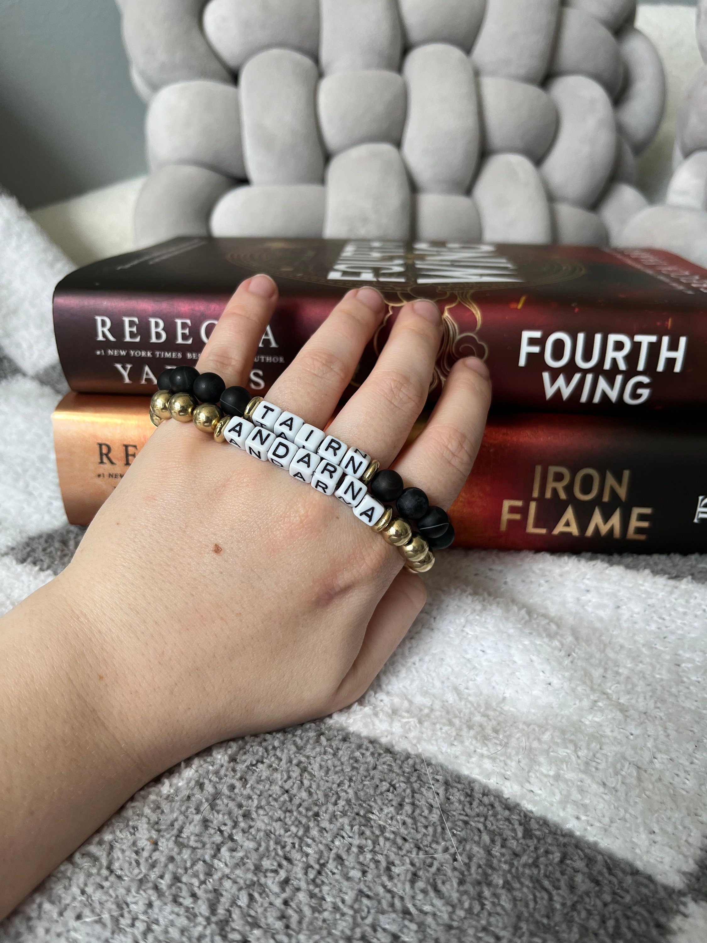 Fourth Wing Inspired Bracelets, Friendship Bracelets, Beaded Bracelets ...