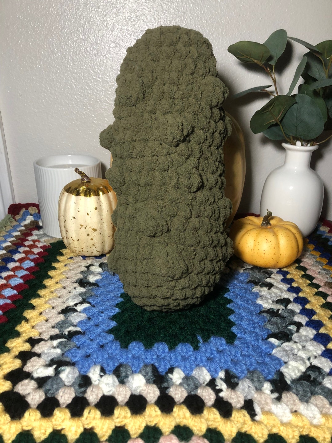 Jumbo Crochet Pickle - Etsy