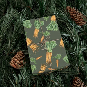 Wild Carrot Wrapping Paper: Eco-friendly Rustic Garden Gift Wrap - Etsy
