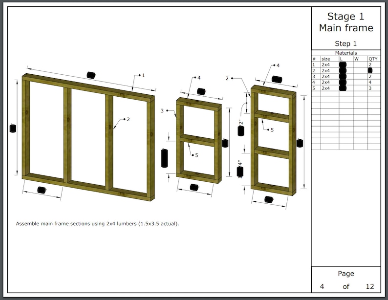 DIY Bar Plans || Digital Bar Plans || Woodworking Bar Plans - Etsy