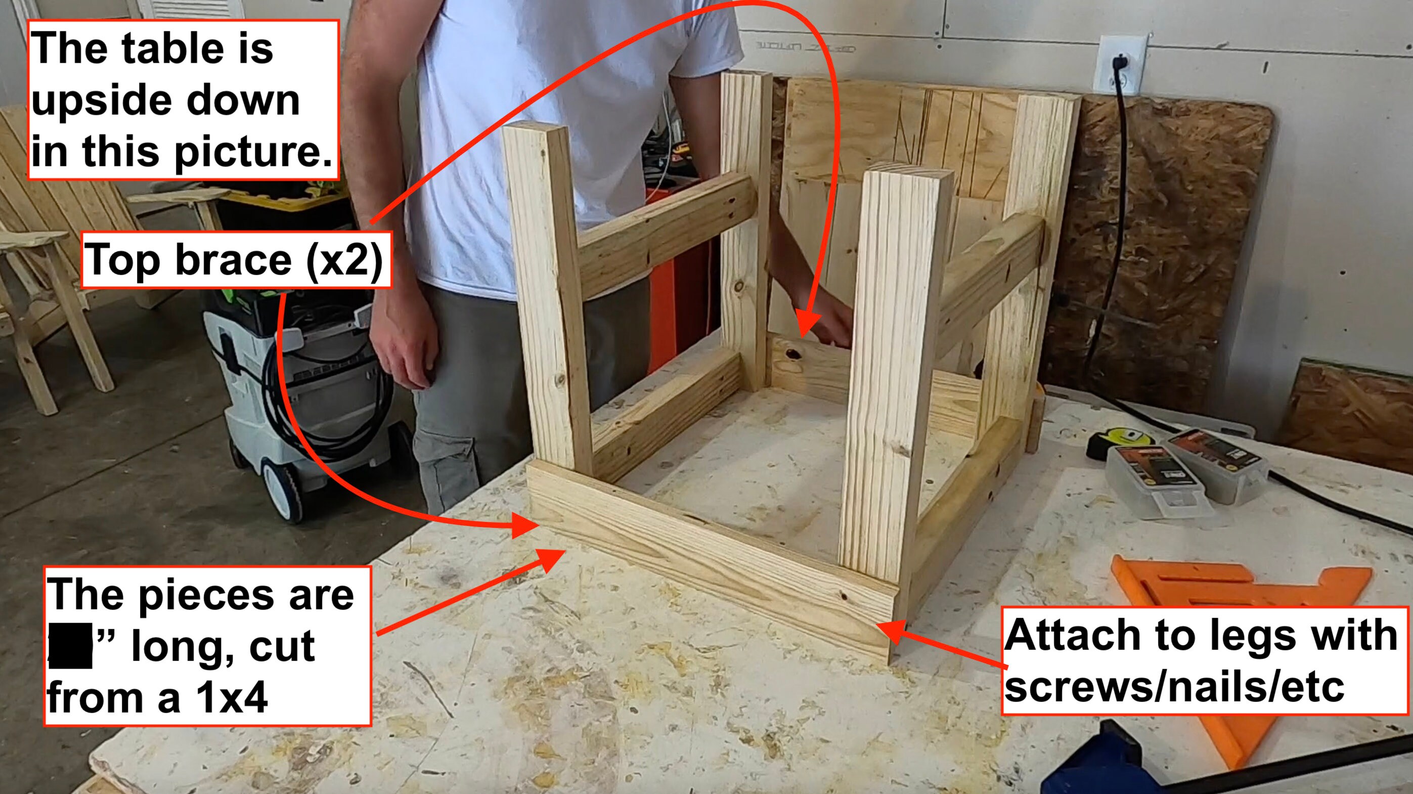 DIY Outdoor Patio Table Digital Plans - Etsy
