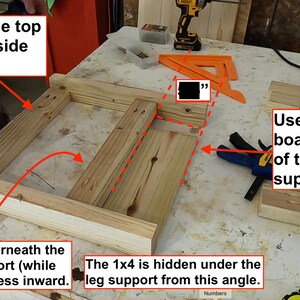 DIY Outdoor Patio Table Digital Plans - Etsy