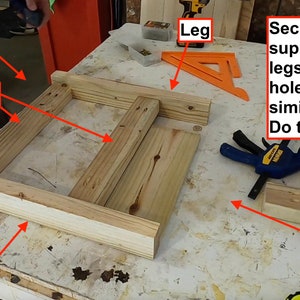DIY Outdoor Patio Table Digital Plans - Etsy