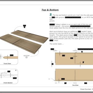 Dresser Plans || Woodworking Plans || Modern Dresser Plans || DIY ...