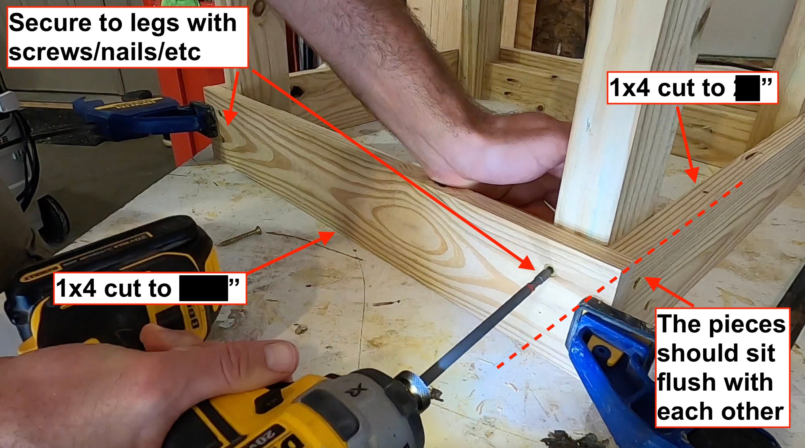 DIY Outdoor Patio Table Digital Plans - Etsy