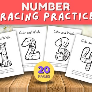 Printable Numbers Coloring Pages, Monster Themed Coloring Pages for ...