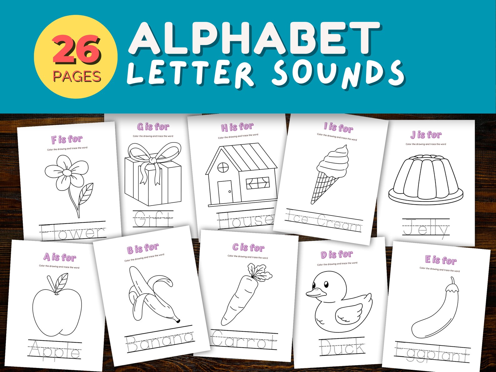 Preschool Alphabet Coloring Pages for Kindergarten, Preschool Coloring ...