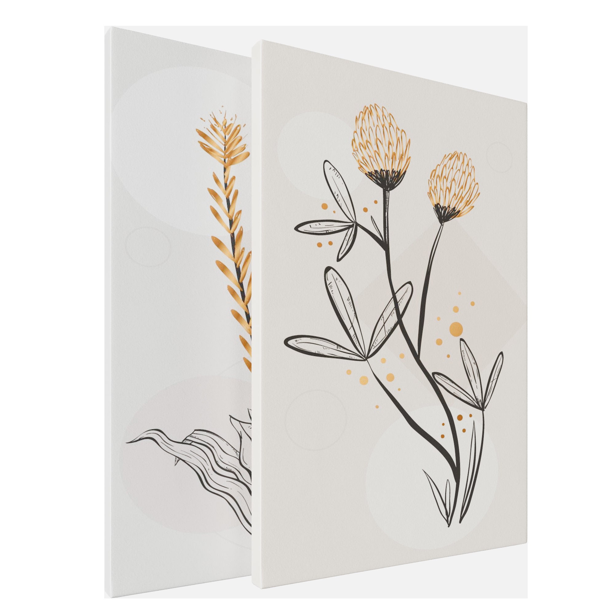 Blue Wallpaper With Swans Wildflower Grace Room Makeover Kit - Etsy