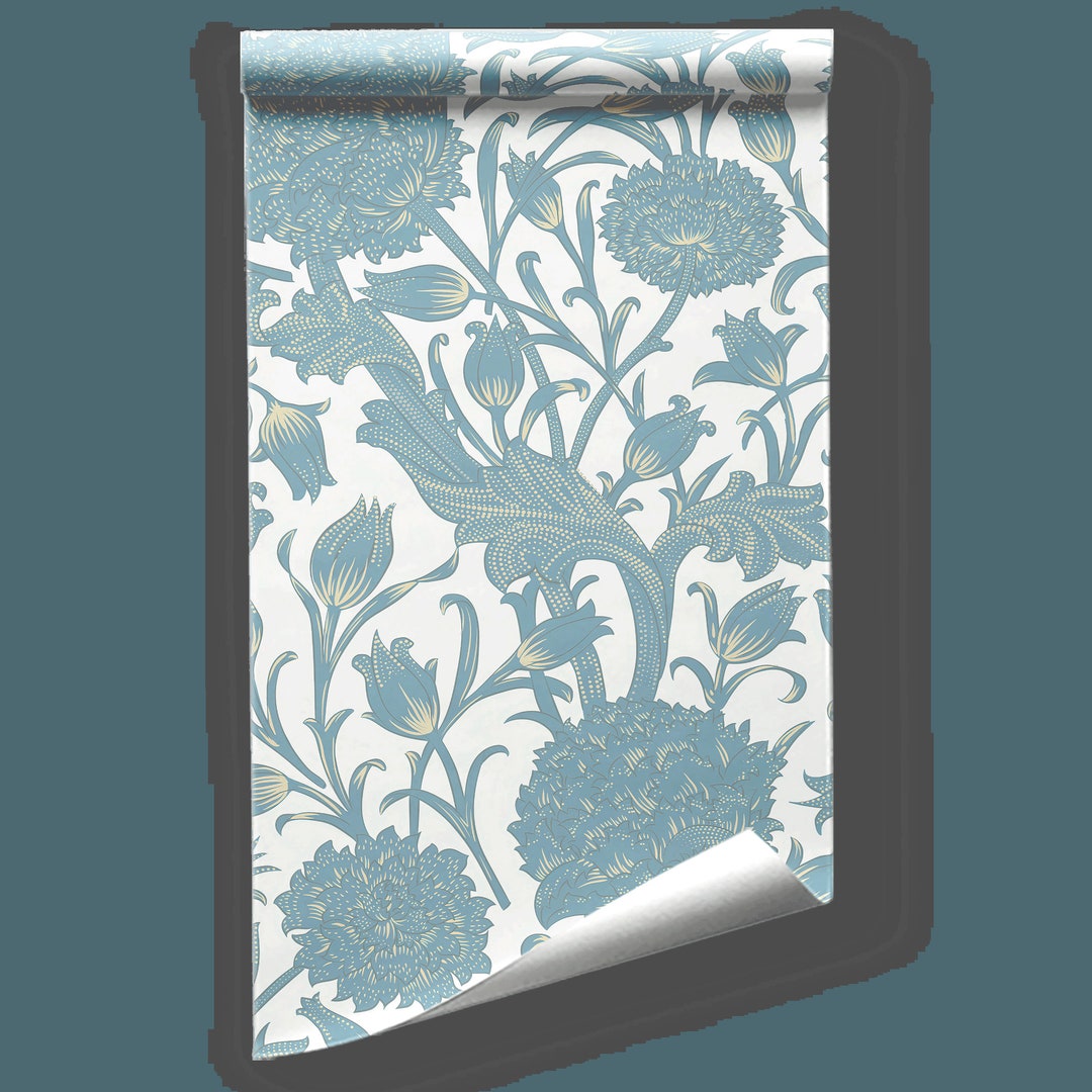 Dusty Bloom Wallpaper - Etsy