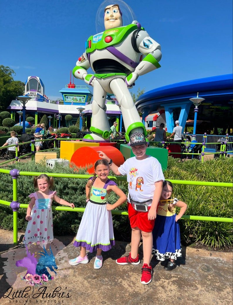 Space Ranger Dress. Buzz Lightyear. Toy Story Birthday. Toddlers. Kids ...