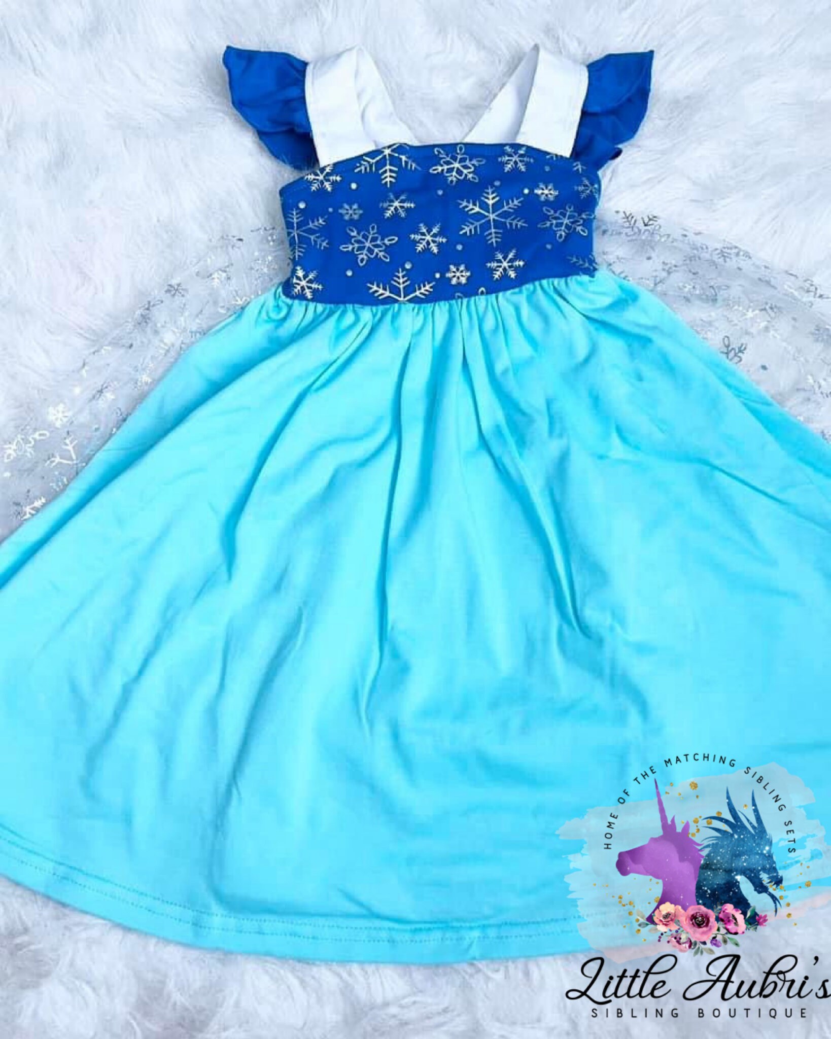 Elsa Princess Dress. Ice Princess Dress. Cape Dress. Toddlers. Kids ...