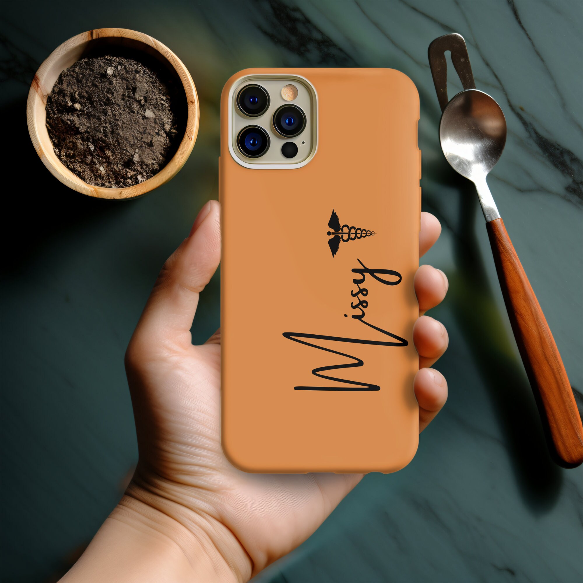 Personalized iPhone Case Custom Symbol Name iPhone Case Personal Gift ...