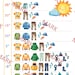 Editable Weather Temperature Dressing Chart Guide for Kids - Etsy