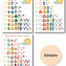 Editable Weather Temperature Dressing Chart Guide for Kids - Etsy