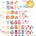 Weather Temperature Dressing Chart Guide for Kids Girls Fahrenheit ...