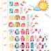 Weather Temperature Dressing Chart Guide for Kids girl Fahrenheit ...