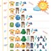 Weather Temperature Dressing Chart Guide for Kids boys Celsius ...