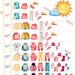 Weather Temperature Dressing Chart Guide for Kids girl Fahrenheit ...