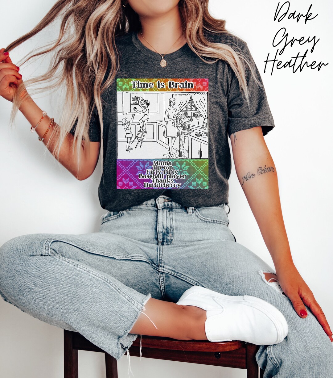 Rainbow Stroke Scale Bella & Canvas T-shirt, FREE Express Shipping,nurse, Stroke Nurse, NIH ...