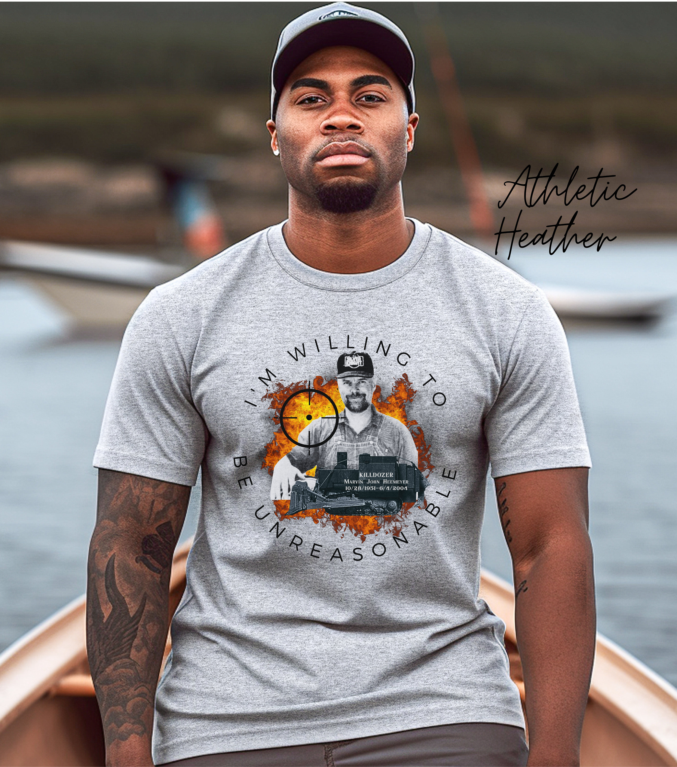 Willing to Be Unreasonable Killdozer Bulldozer Bella and Canvas T-shirt ...