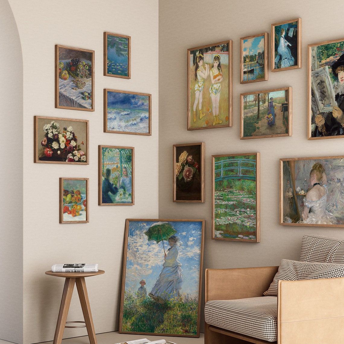 500 Printable Vintage Art Prints for Home Decor Eclectic Gallery Set ...