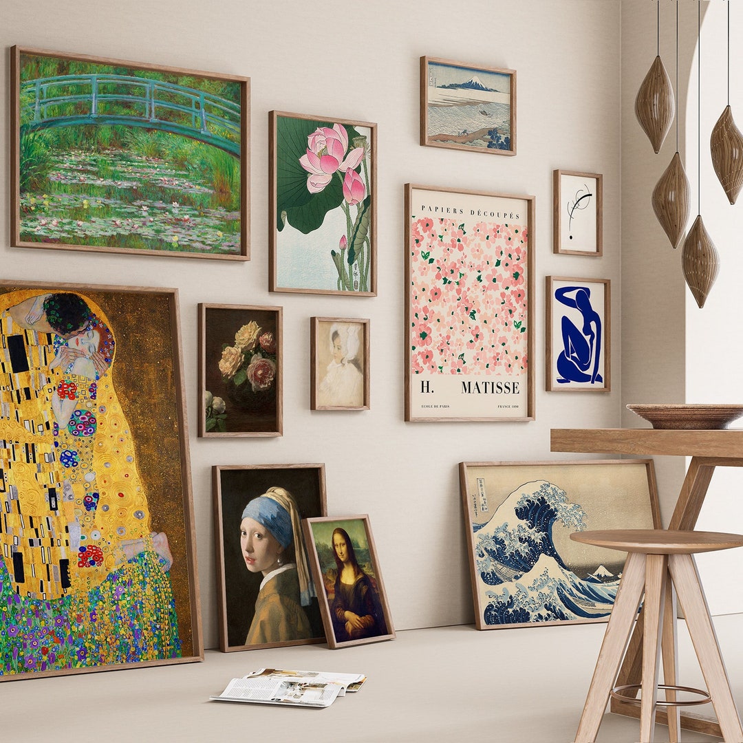 500+ Printable Vintage Art Prints for Home Decor - Eclectic Gallery Set ...