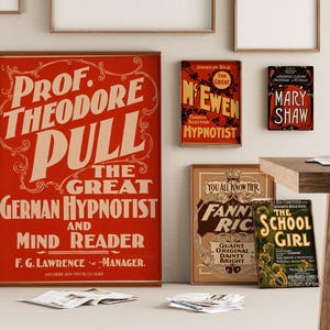 Set of 10 Vintage Broadway Theater Posters | Digital Art Prints ...